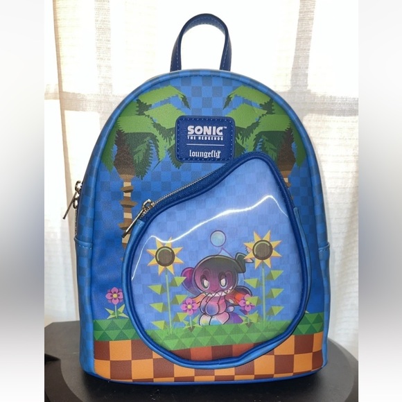 Loungefly | Bags | Loungefly Sonic The Hedgehog Chaos Garden Mini ...